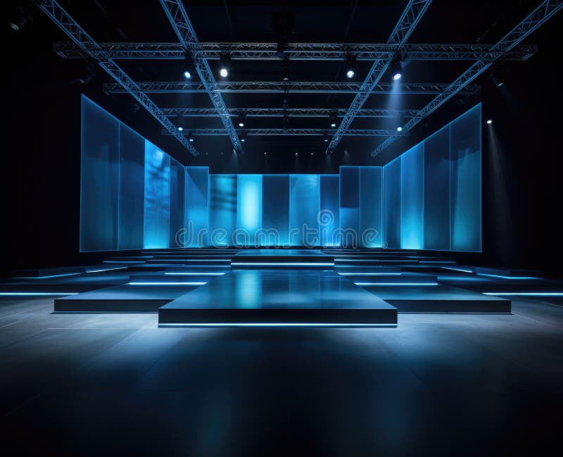 Electrifying Stage: Mesmerizing Scenes LED Panels, Holographic Displays ...