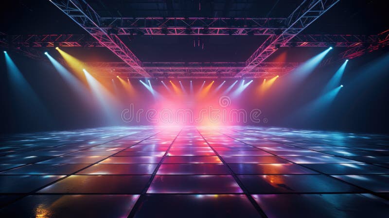 Electrifying Stage: Mesmerizing Scenes LED Panels, Holographic Displays ...