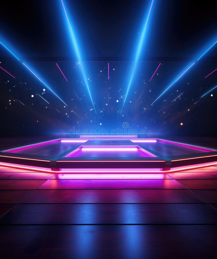 Electrifying Stage: Mesmerizing Scenes LED Panels, Holographic Displays ...