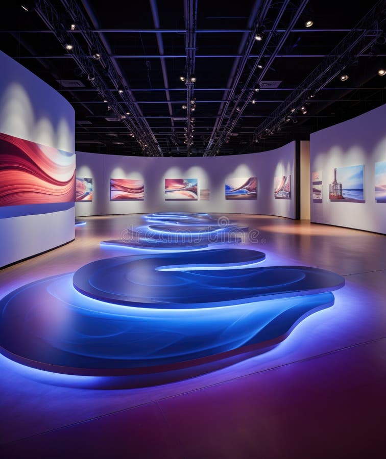 Electrifying Stage: Mesmerizing Scenes LED Panels, Holographic Displays ...