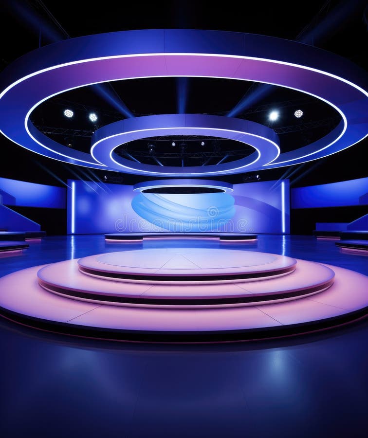 Electrifying Stage: Mesmerizing Scenes LED Panels, Holographic Displays ...