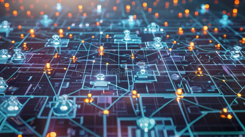 An Electrifying Videograph Showcasing a Vivid Blue and Yellow ...