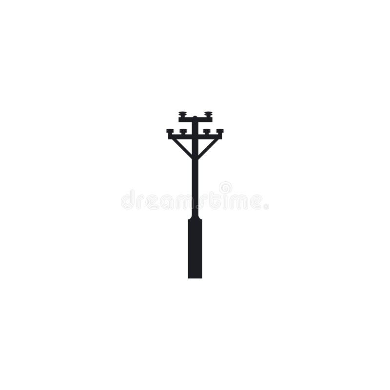 Electrical tower logo stock vector. Illustration of engineering - 173622285