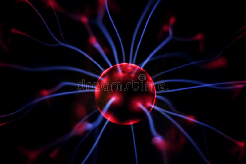 Electro Ball stock image. Image of abstract, electricity - 1004875