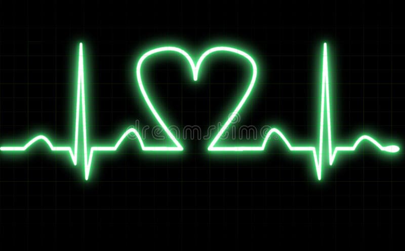 Luz del corazón stock de ilustración. Ilustración de efecto - 8201497