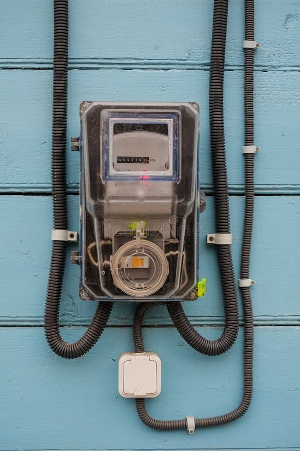 Electro counter stock photo. Image of display, electricity - 77790728