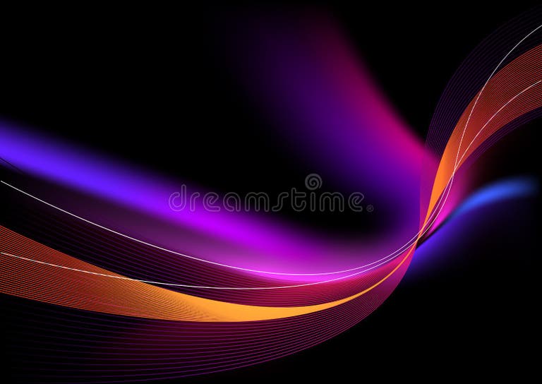 Electro Flow Background stock vector. Illustration of power - 5093007