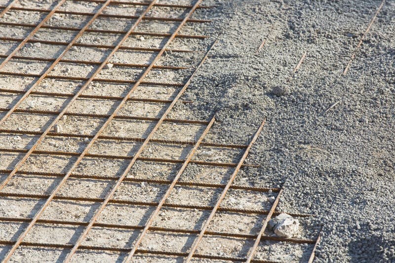 Electro-welded Wire Mesh for Reinforcing Concrete Screeds in a ...