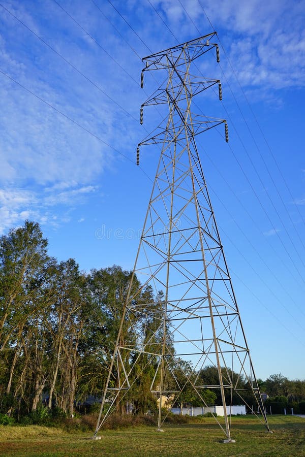 Electro wire tower stock photo. Image of current, industrial - 49262534