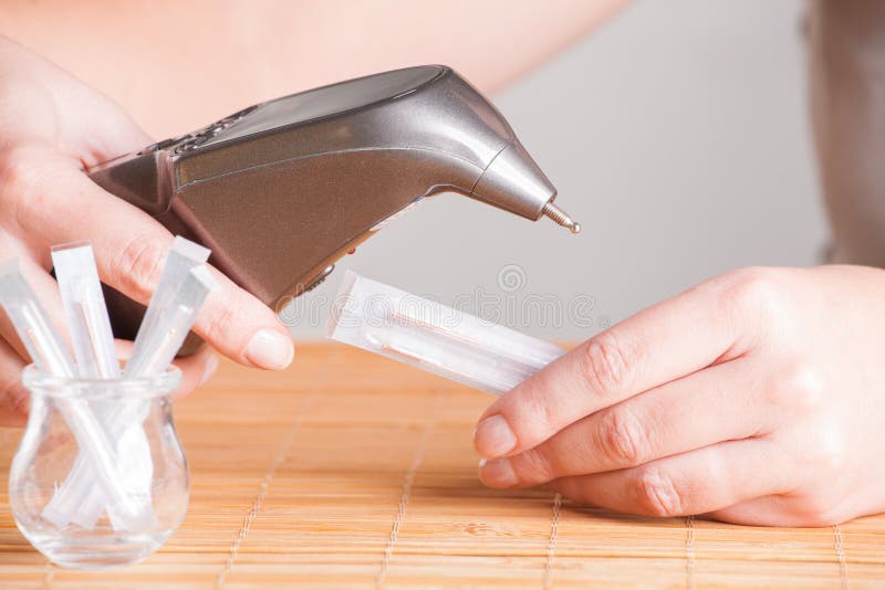 Acupuncture Healing Womans Hands Stock Photos - Free & Royalty-Free ...