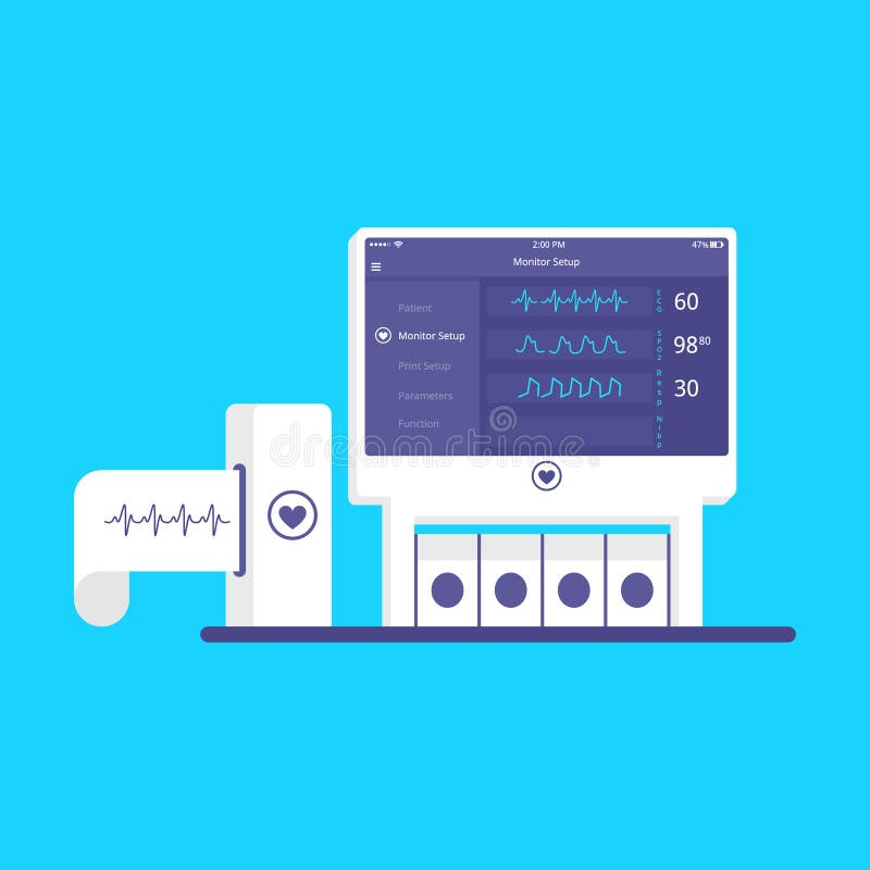 Ecg Machine Clip Art