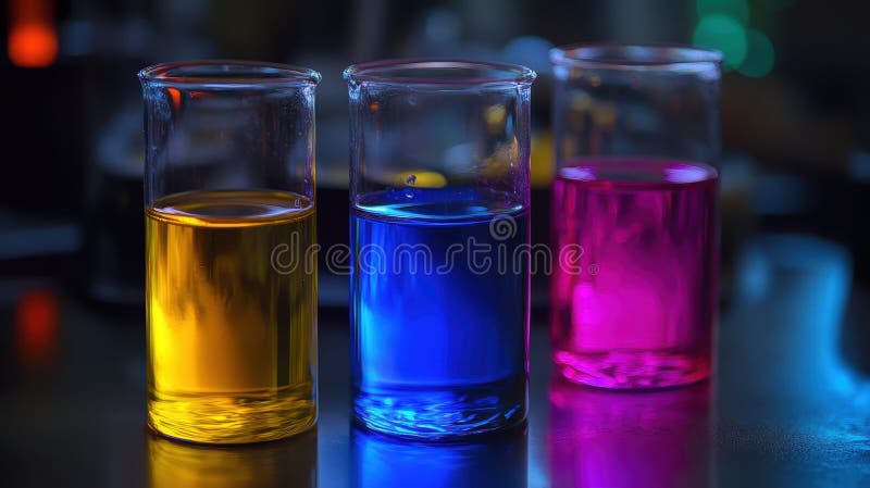 Electrochromic Polymers Demonstrating Color Change in Laboratory ...