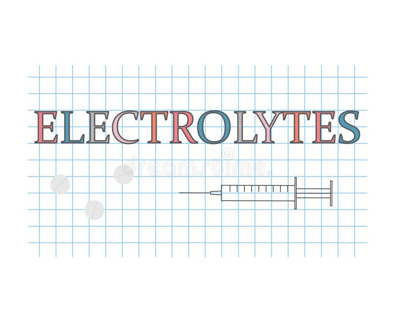 Cations and Anions Electrons Gain Lose Stock Vector - Illustration of ...