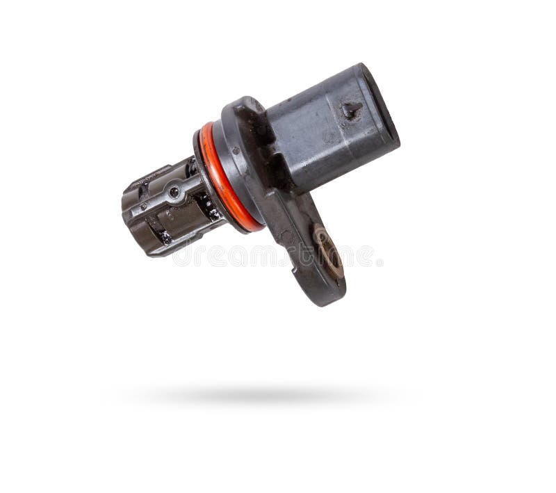 Electromagnetic Crankshaft Position Sensor of a Car Engine in the Hands ...