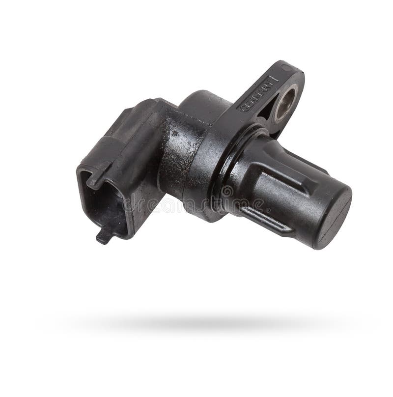 Electromagnetic Crankshaft Position Sensor of a Car Engine in the Hands ...