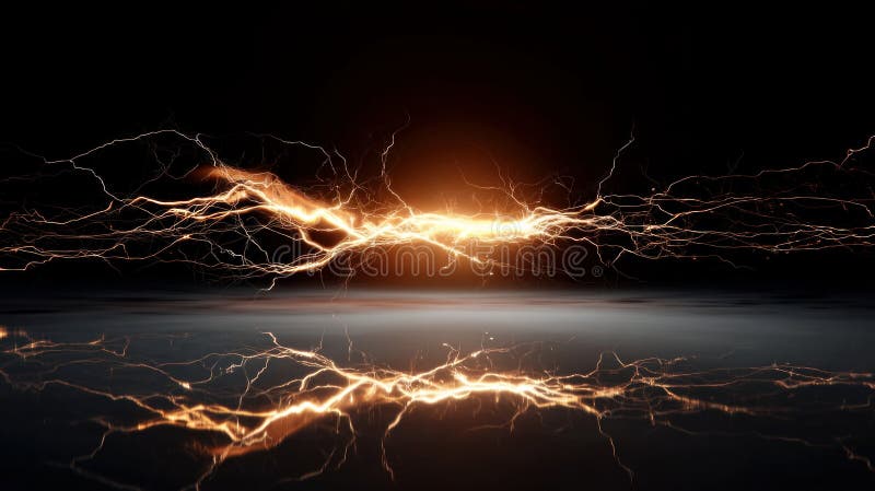 Electromagnetic Field Visualization, Neon Colors and Flowing Current ...