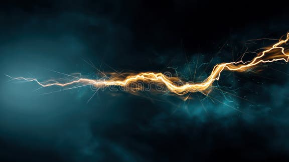 Electromagnetic Field Visualization, Neon Colors and Flowing Current ...