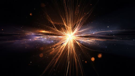 Electromagnetic Field Visualization, Neon Colors and Flowing Current ...