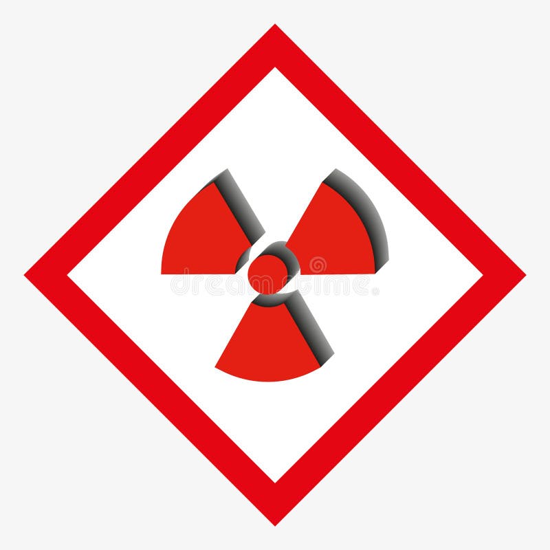 Electromagnetic Hazard. Physical Hazard Signs Stock Vector ...