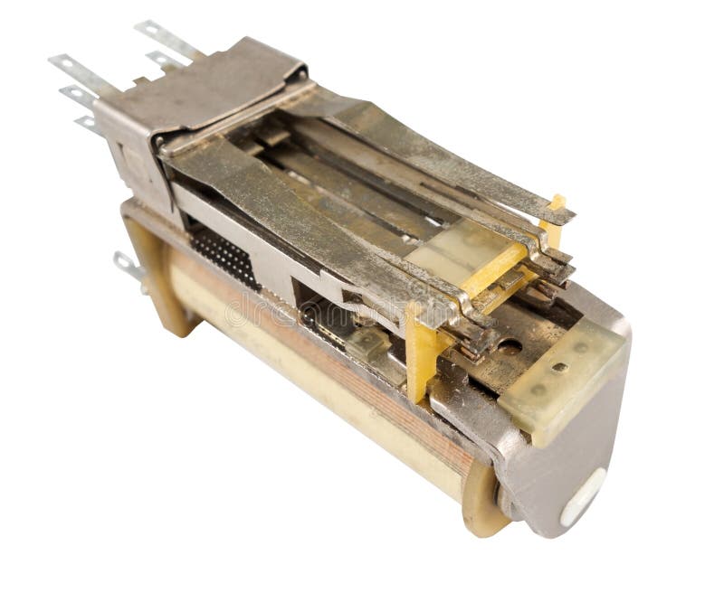 The electromagnetic relay stock photo. Image of energy - 78413190