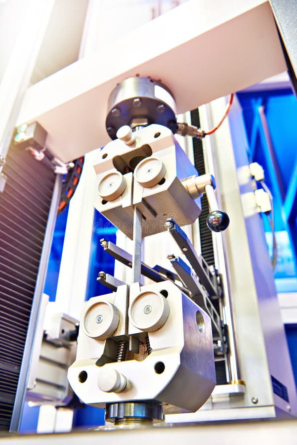 Machines for Testing Metal for Tensile Stock Image - Image of modern ...