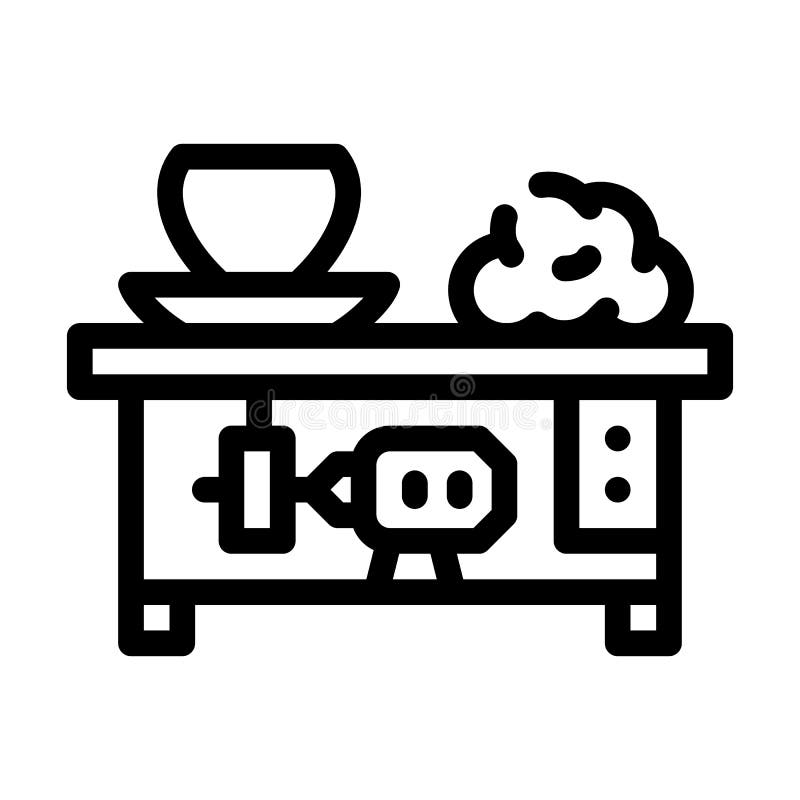 Line Drawing Pottery Wheel Stock Illustrations – 124 Line Drawing ...