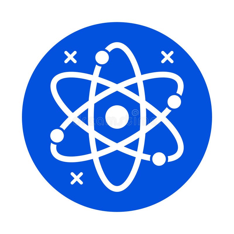 Electron Connection Isolated Vector Icon that Can Be Easily Modified or ...