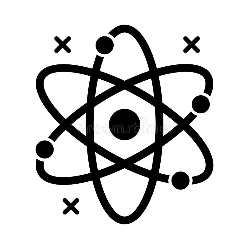 Electron Connection Isolated Vector Icon that Can Be Easily Modified or ...