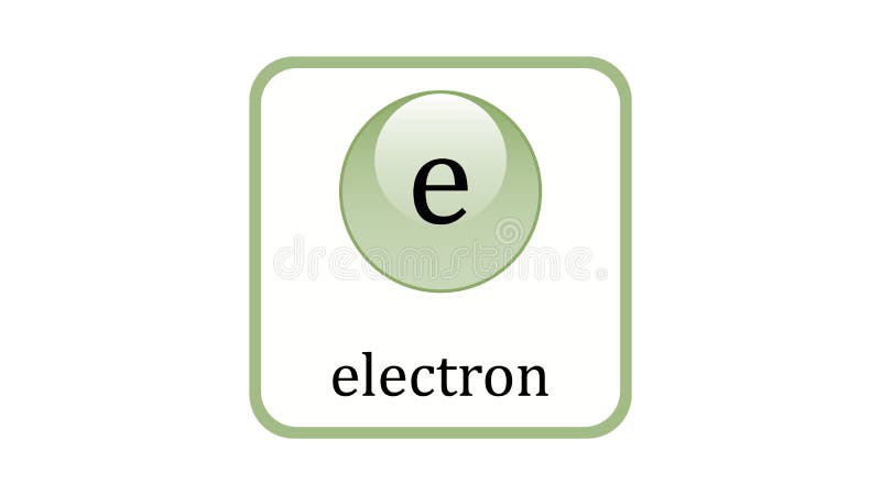 Electron icon stock vector. Illustration of electron - 245880777