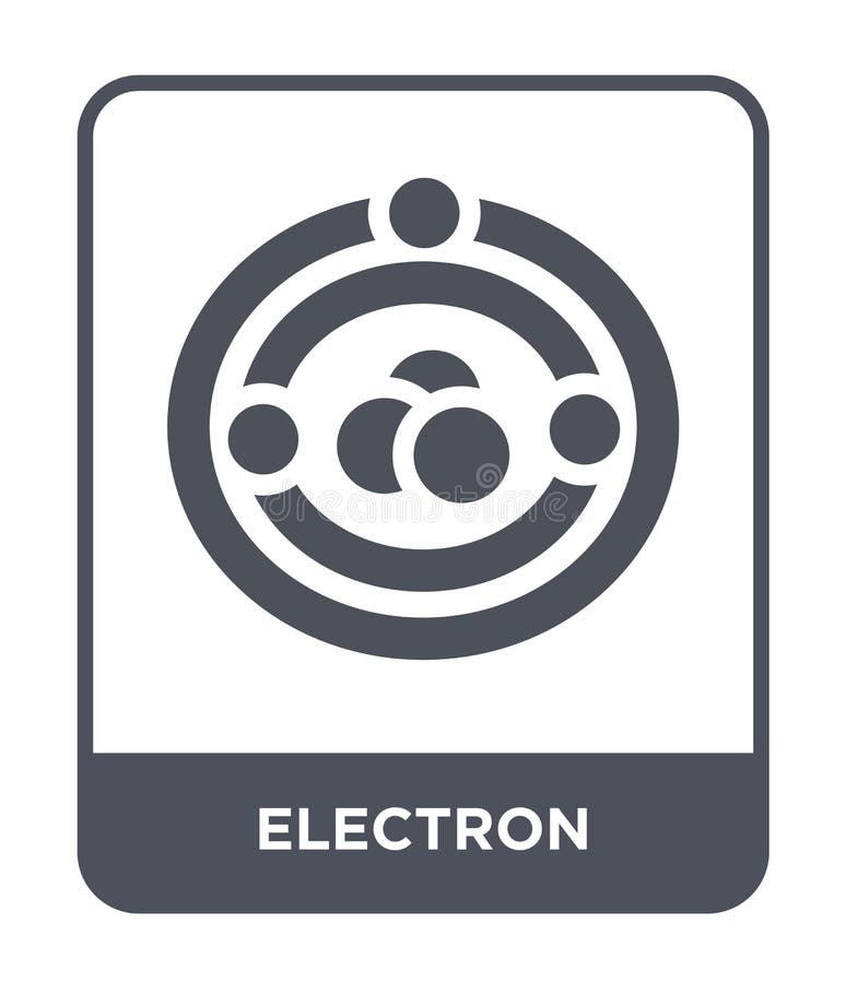 Electron Icon. Trendy Electron Logo Concept on White Background Stock ...