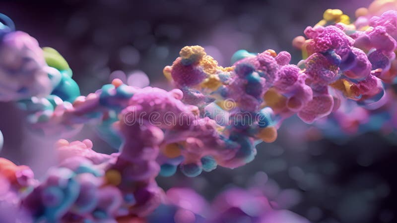 An Electron Micrograph of Chromatin Undergoing Epigenetic Modifications ...