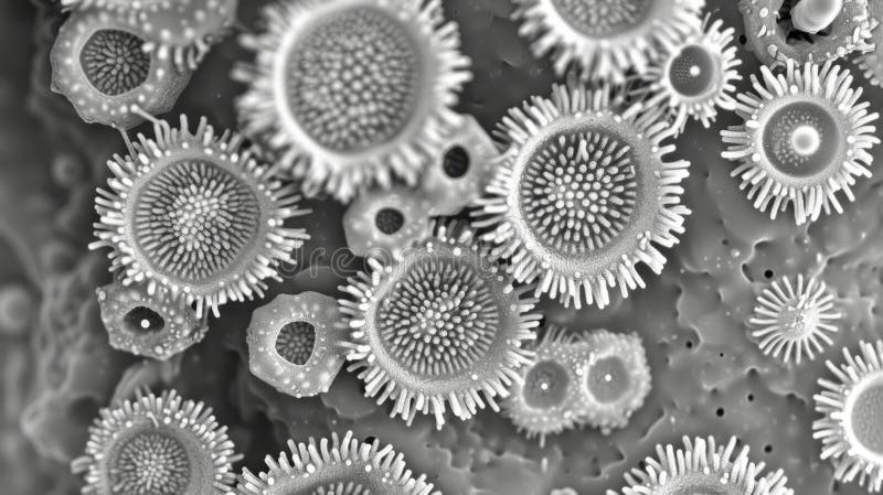 In this Electron Micrograph the Golgi Vesicles are Visible As Tiny ...