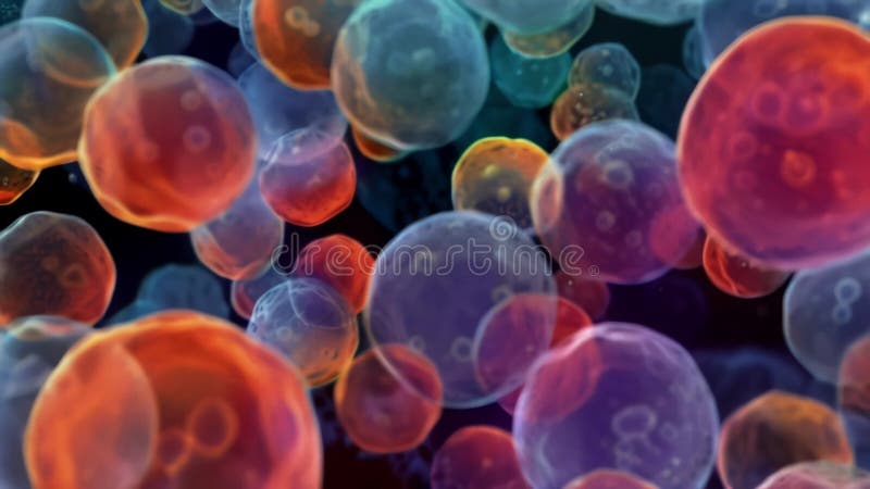 An Electron Microscope Image of Cells from a Cheetah Capturing Their ...