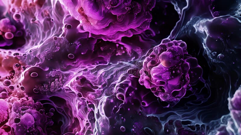 An Electron Microscope Image of Dermal Macrophages Specialized Cells in ...