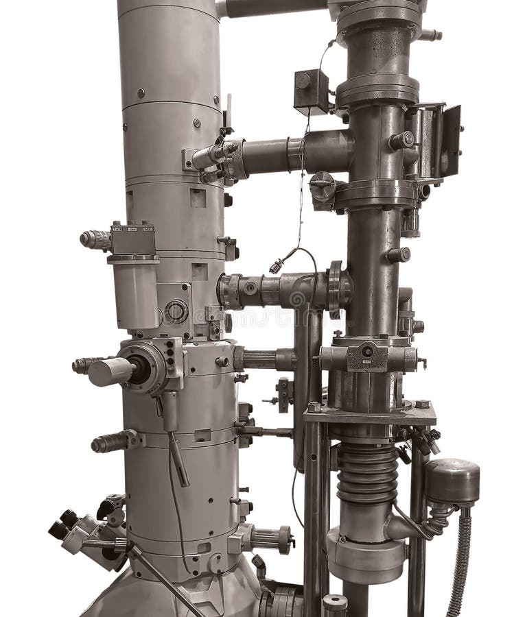 Electron microscope stock photo. Image of industry, magnification ...