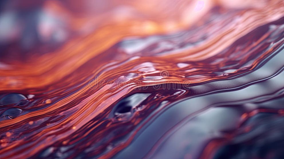 Electron Microscope Shot of Acid Texture. Generative Ai Stock Image ...