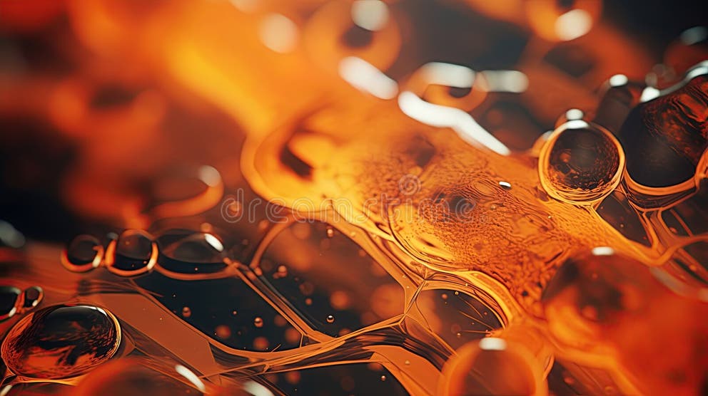 Electron Microscope Shot of Acid Texture. Generative Ai Stock Image ...