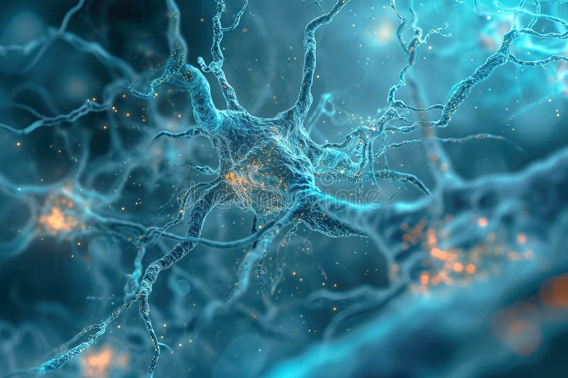 Electron Microscopy of Brain Neural Network, Cells of Brain, Generative ... Electron Microscopy of Brain Neural Network, Cells of Brain, Generative ...