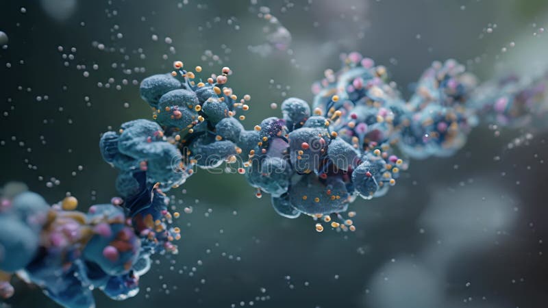 Electron Microscopy Image of a Single Antibody Molecule Binding To ...