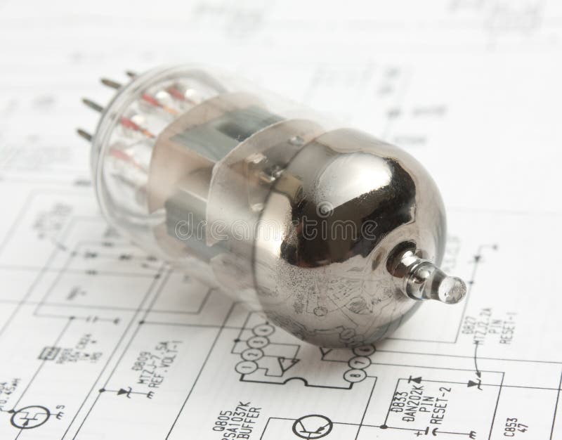 Electron Tube stock photo. Image of electron, amplifier - 4210304