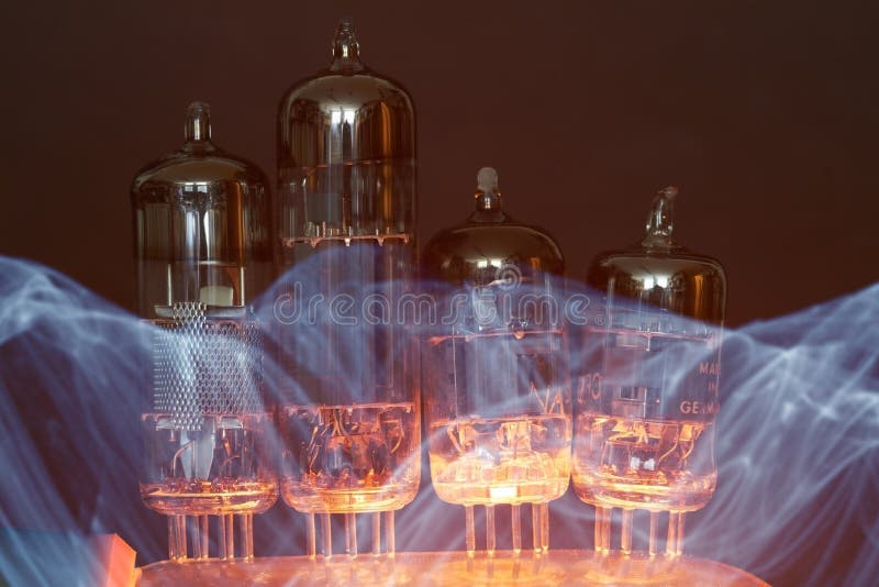 Illuminated Electron Microscope for Research Stock Image - Image of ...