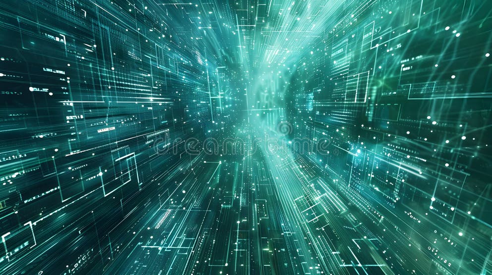 Electronic Abstract Background Stock Image - Image of abstract, pattern ...