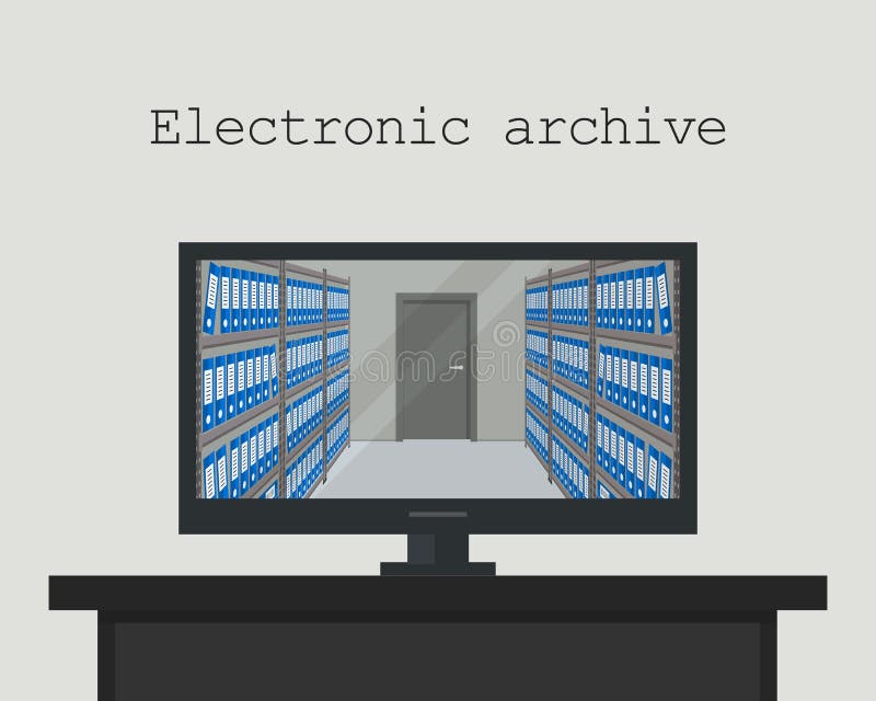 Electronic Documents Stock Illustrations – 11,087 Electronic Documents ...
