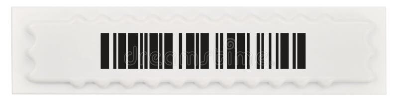 Antitheft sticker stock image. Image of code, theft, offset - 4719743