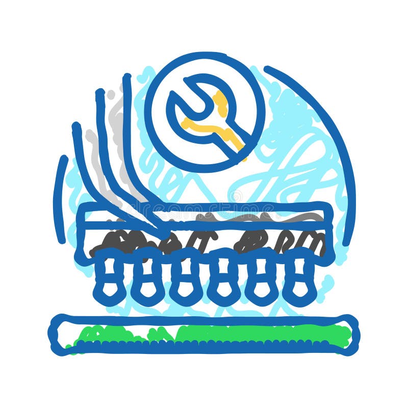 Electronic Assembly Electronics Icon Doodle Illustration Stock ...