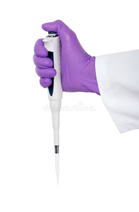 Automatic pipette stock photo. Image of chemist, drugs - 25098690
