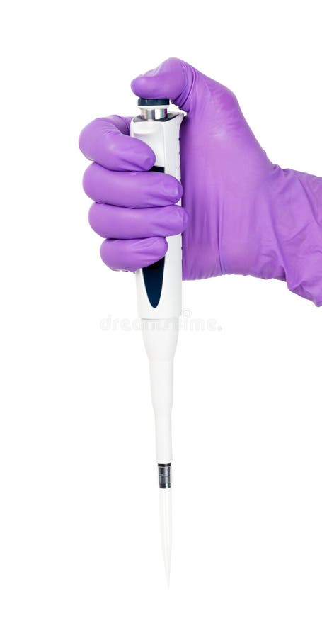 Automatic pipette stock photo. Image of chemist, drugs - 25098690