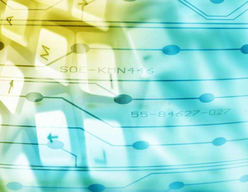 Electronic background stock illustration. Illustration of cyberspace ...