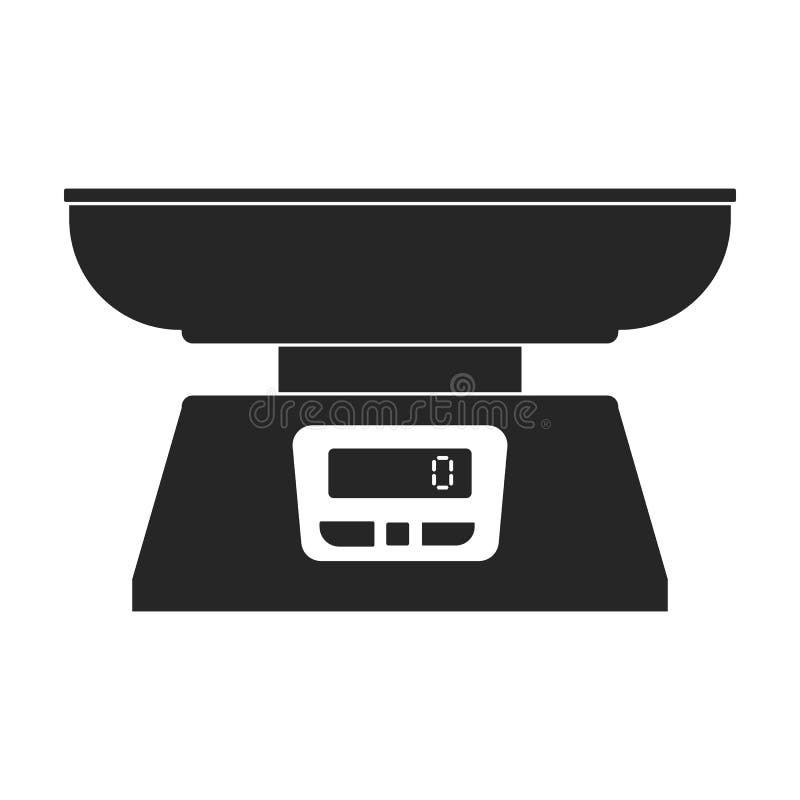 Electronic Balance Icon. Detailed Set of Home Appliances. Premium ...