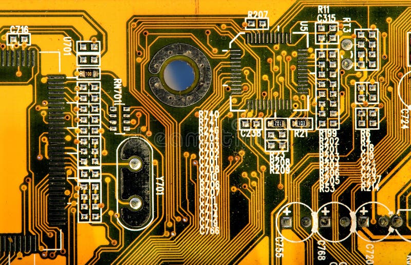 Electronic board stock photo. Image of motherboard, brain - 10200388